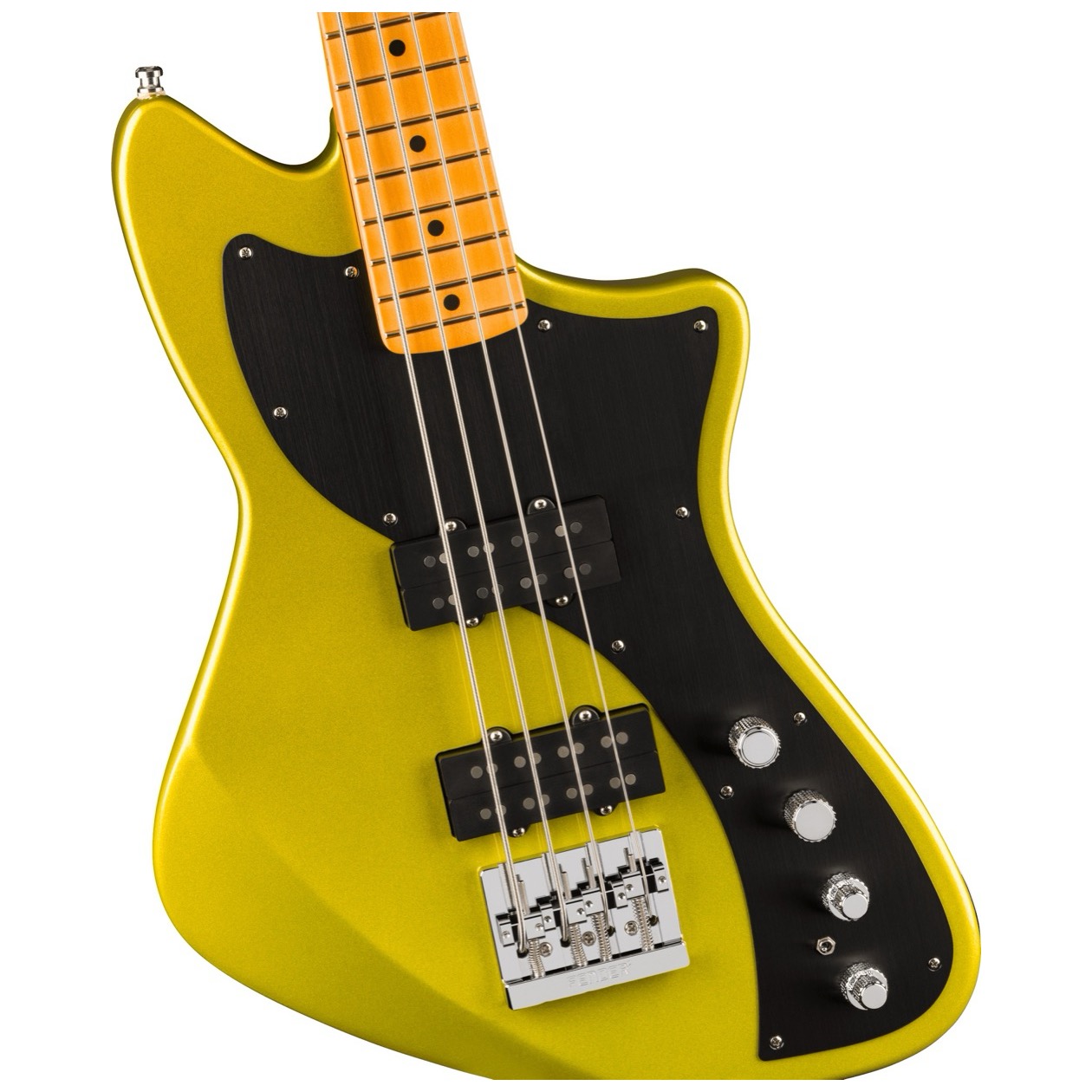 Fender American Ultra II Meteora Bass, Maple Fingerboard, Solar Flare ...
