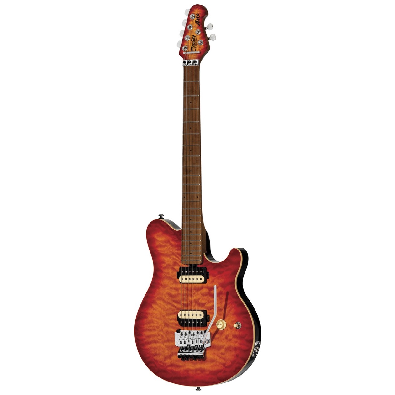 Sterling by Music Man Axis ST AX 50 QM LVB Lava Burst Elektrische ...